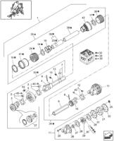 China 84036372 RING Case parts LBX331P, LBX331R, LBX331S, RB454, RB464 for sale