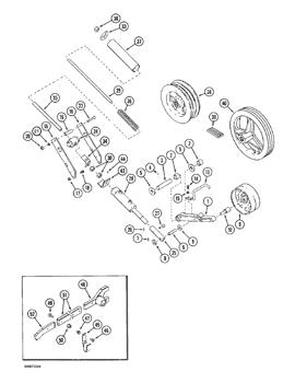 China 191241C2 BELT Case parts 1644, 1670 for sale