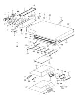 China 183661C1 AIR CLEANER Case parts 1460, 782, 1480, 1420, 1470, 1440, 1400 for sale