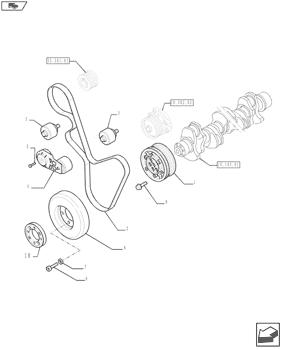 China 47430047 BELT Case parts QUADTRAC 370, MAGNUM 280, MAGNUM 290, STEIGER 370, MAGNUM 310, F2CFE614G B003, MAGNUM 315, MAGNUM 3154, MAGNUM 340, F2CFE614C B003, MAGNUM 235, F2CFE613F A010, F2CFE613F A011, MAGNUM 250, MAGNUM 370, ... for sale