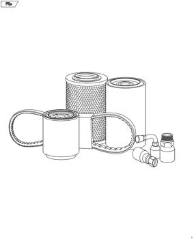 China 627975C3 AIR FILTER Case parts 1688, 921, 1666, 9250, 9260, 921B for sale