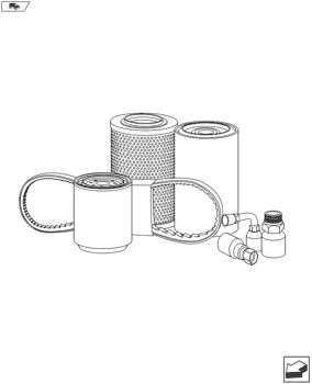 China 82028148 AIR FILTER Case parts FARMLIFT 632, MAXXUM 120, FARMLIFT 635, MAXXUM 130, FARMLIFT 735, FARMLIFT 742, MAXXUM 110, FARMLIFT 935 for sale