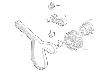 China 504029021 BELT, TRANSMISSION Case parts F3BE0684E B001, F3BE0684E B003, F3BE0684A B001, F3AE0684J B901, F3BE0684A B002 for sale