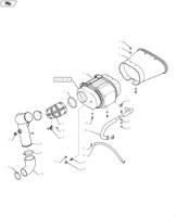 China 84293917 AIR FILTER Case parts 4430 for sale