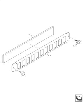 China 84427718 AIR FILTER Case parts 2240, PATRIOT 2250 for sale