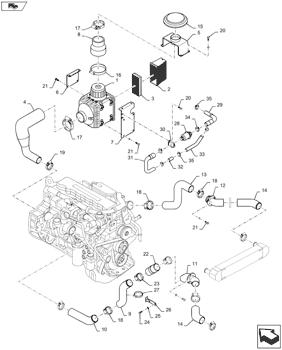 China 11LQ-45010 AIR CLEANER Case parts 1221F for sale