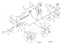 China 1032920 SENSOR Case parts 3400, 3503, 2000, AFS, 2300, 1100, 1124 for sale