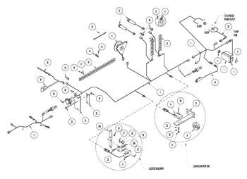 China 1032920 SENSOR Case parts 3400, 3503, 2000, AFS, 2300, 1100, 1124 for sale