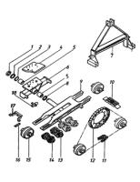 China 00131437 NUT Case parts 7000, 7700, A7000, A7700, A8800 for sale