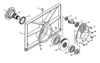 China 00146610 NUT Case parts 7000, 7700 for sale