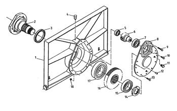 China 00146610 NUT Case parts 7000, 7700 for sale