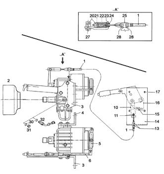 China 1-40-271-040 SENSOR Case parts C55 for sale