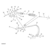 China 06210150 BRACKET Case parts TM255, 340, RMX370, 370 TRUE-TANDEM, TIGER-MATE, RMX340, 200, TIGERMATE II for sale