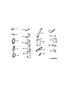 China 183822C1 CLAMP Case parts 420, 1460, 620, 1680, 625, 1800, 2022, 1822, 1420, 1660, 1470, 1440, 1844, 1480, 7288, 1670, 2044, 1010, CPX620, 7488, 1640, 1020, CPX420, 2055, CPX610, 2155, 2555 for sale