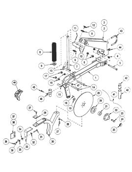 China 1032453 BRACKET Case parts CONCORD for sale