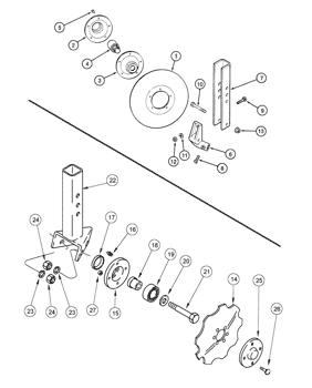 China 1277697C1 BRACKET Case parts 1230, 1200, 1200PT, 800, 900, 1235, 950, 1210, 955, 1215, 1245, 1220, 1225 EARLY RISER for sale