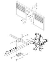 China 0088109413 BRACKET Case parts A7700, A8000, A7000, A8800 for sale