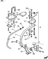 China 02419000 BRACKET Case parts 4100 II, 3200, FERTILIZER, 4200 II for sale