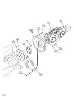 China 134535A1 PUMP Case parts 1838 for sale