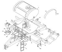 China 04685220 BRACKET Case parts 4300, NPX5300, 5300 for sale