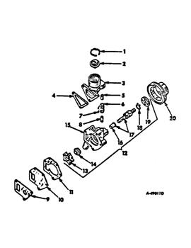 China 375742R92 PUMP Case parts 504, C-153, 2504, C-146 for sale