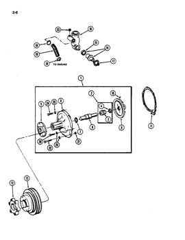 China 673162C92 PUMP, HYDRAULIC Case parts 1844, 1822 for sale