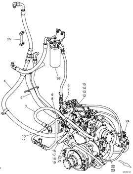 China 87024695 PUMP,36 CC Case parts 445, 450, 420CT, 440CT, 465, 445CT, 450CT, 420, 430, 435, 440 for sale