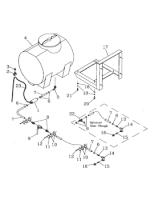 China 00180721 PUMP, HYDROSTATIC Case parts 7700, 7000, AUSTOFT for sale