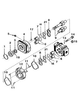 China 00407027 HOUSING Case parts 7000, 7700 for sale