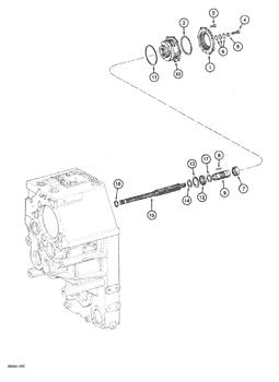 China 100320A1 PUMP, HYDRAULIC Case parts 921 for sale