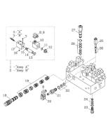 China 00410031 PUMP, HYDROSTATIC Case parts 7700, 7000 for sale