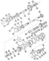 China 82609C2 CLUTCH HOUSING Case parts CX50, C70, 4210, CX60, C80, 4230, CX70, C90, 4240, CX80, 3220, C100, CX90, 3230, C50, CX100, C60 for sale