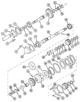 China 82609C2 CLUTCH HOUSING Case parts CX50, C70, 4210, CX60, C80, 4230, CX70, C90, 4240, CX80, 3220, C100, CX90, 3230, C50, CX100, C60 for sale