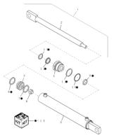 China 87027474 PISTON Case parts WDX901, RB554, RBX552, RBX553, WDX1101, WDX1701 for sale