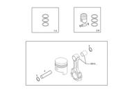 China 87316211 PISTON RINGS KIT Case parts 445, 430, JX1085C, F4DFE613G, 445CT, 580M, PX70, F4CE0304A D600, F4CE0304B D601 for sale