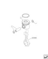 China 8099152 PISTON ASSY Case parts F5GFL413A B019, F5BFL413E B002, F5BFL413A B007, F5GFL413A B021, F5GFL413A B006, F5GFL413A B007, F5BFL413A B009, F5GFL413A B013 for sale