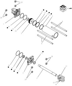 China 87409473 PISTON Case parts TRUE-TANDEM 345, 1255, 340, 330 TRUE-TANDEM, 370 TRUE-TANDEM, 1250, ATX, TRUE-TANDEM 335VT, RMX340, RMX370, TRUE-TANDEM 375, TRUE-TANDEM 335 BARRACUDA for sale