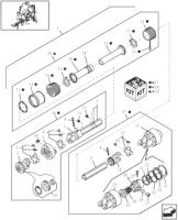 China 86979195 CLUTCH Case parts RB454, RB455, RB464, RB465, RBX452, RBX453, RBX462, RBX463 for sale