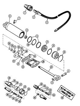 China 08859AB PISTON, parts for 4025AA male coupling Case parts 630, 310D for sale