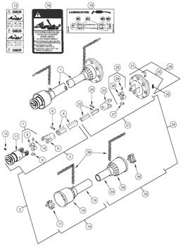China 106089A2 CLUTCH ASSEMBLY Case parts 1020, 1010 for sale
