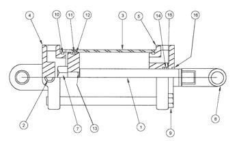 China 1016086 PISTON Case parts NFX for sale