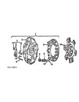 China 1251678C1 CLUTCH Case parts 1486, 1086 for sale