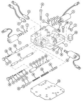 China 1971474C3 SOLENOID Case parts 5140, 4210, 5150, 4230, 5220, 4240, 5230, 3220, 5240, 5120, 3230, 5250, 5130 for sale