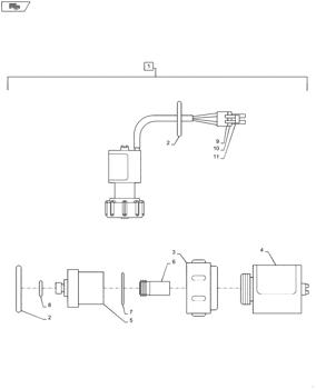 China 87272502 SOLENOID Case parts PATRIOT 3340, 3230, PATRIOT 4440, 3330, SPX4410, 4420, 2240, 4430, PATRIOT 2250, SPX3310, 3185, PATRIOT 3240, SPX3320 for sale