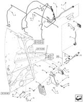 China 47655925 WIRE HARNESS Case parts RB455, RB465, RB565 for sale