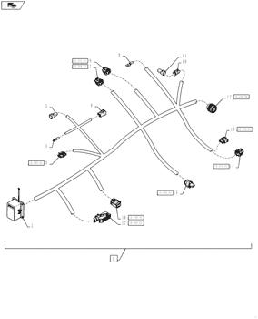 China 84190317 WIRE CONNECTOR,Female, 5 Cavities Case parts TR340, TV380, WD1504, WD2104, WD2504, 2240, QUADTRAC 370, QUADTRAC 420, QUADTRAC 450, QUADTRAC 470, 5140, QUADTRAC 500, 4430, PATRIOT 2250, PATRIOT 3240, QUADTRAC 540, PATRIOT 3340, QUADTRAC 550, PATR.. for sale