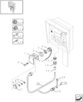 China 86525834 WIRE HARNESS Case parts RBX341 for sale