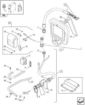 China 84449516 WIRE HARNESS Case parts LBX332P, LBX432R, LBX332R, LBX432S, LBX332S, LBX322S for sale