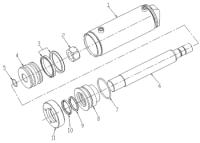 China 100045 LOCK WASHER Case parts 7000, 7700 for sale