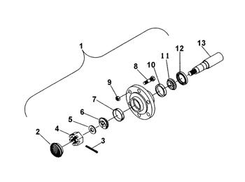 China 21931752 OIL SEAL Case parts TIGER-MATE for sale